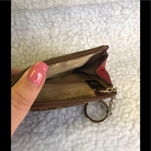 Coach | Bags | Coach Keychain Card And Coin Holder | Poshmark